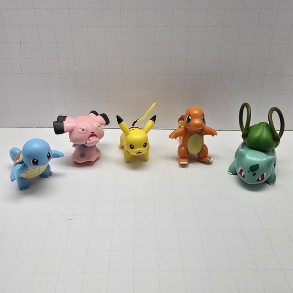 Pokemon | Toys | Lot Of 5 Pokmon Mini Figures | Poshmark